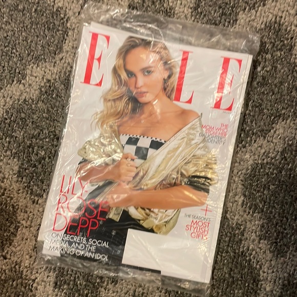 Elle | Other | Lilyrose Depp X Elle Magazine | Poshmark